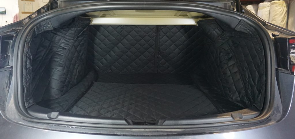 Tesla Model 3 2019 – Present Boot Liners | Boot Covers for Tesla Model ...